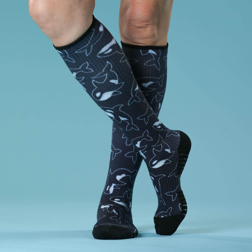 Orca Dance Compression Socks | Viasox Compression Comfort