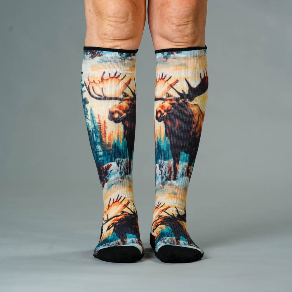 Moose Country Compression Socks – Viasox