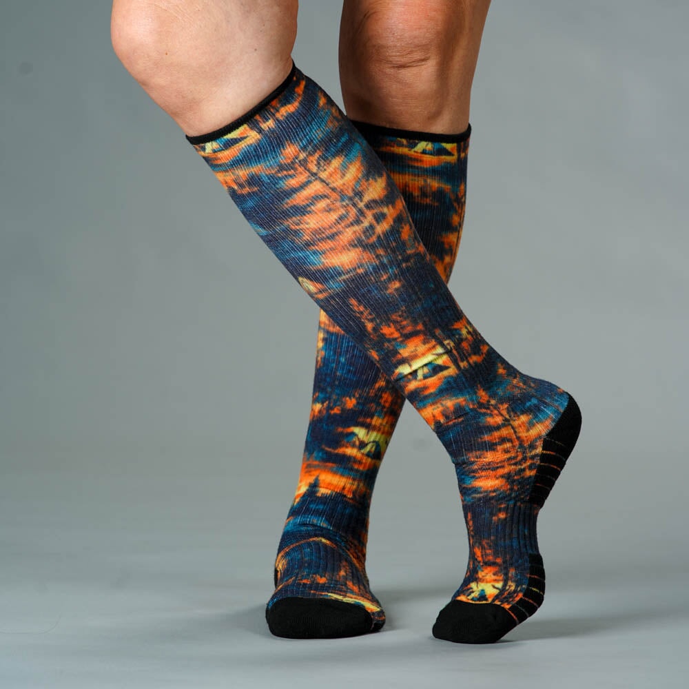 Camp Sunset Compression Socks – Viasox