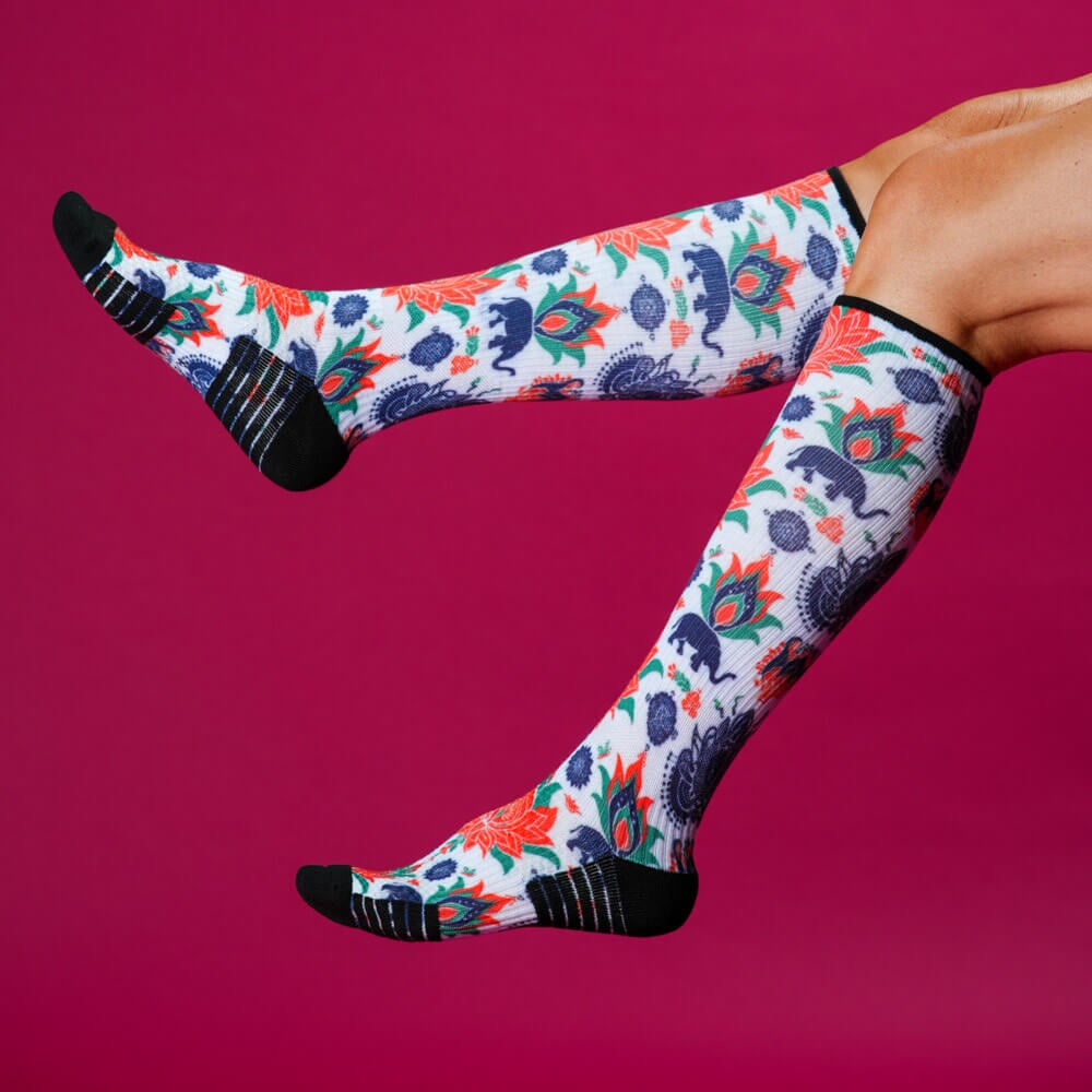 Starry Cat Compression Socks | Viasox