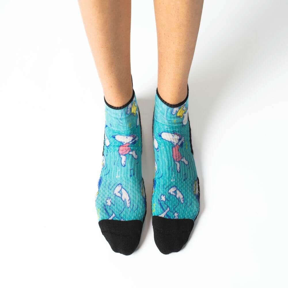 Beagle Ballet Ankle Compression Socks For Comfort – Viasox