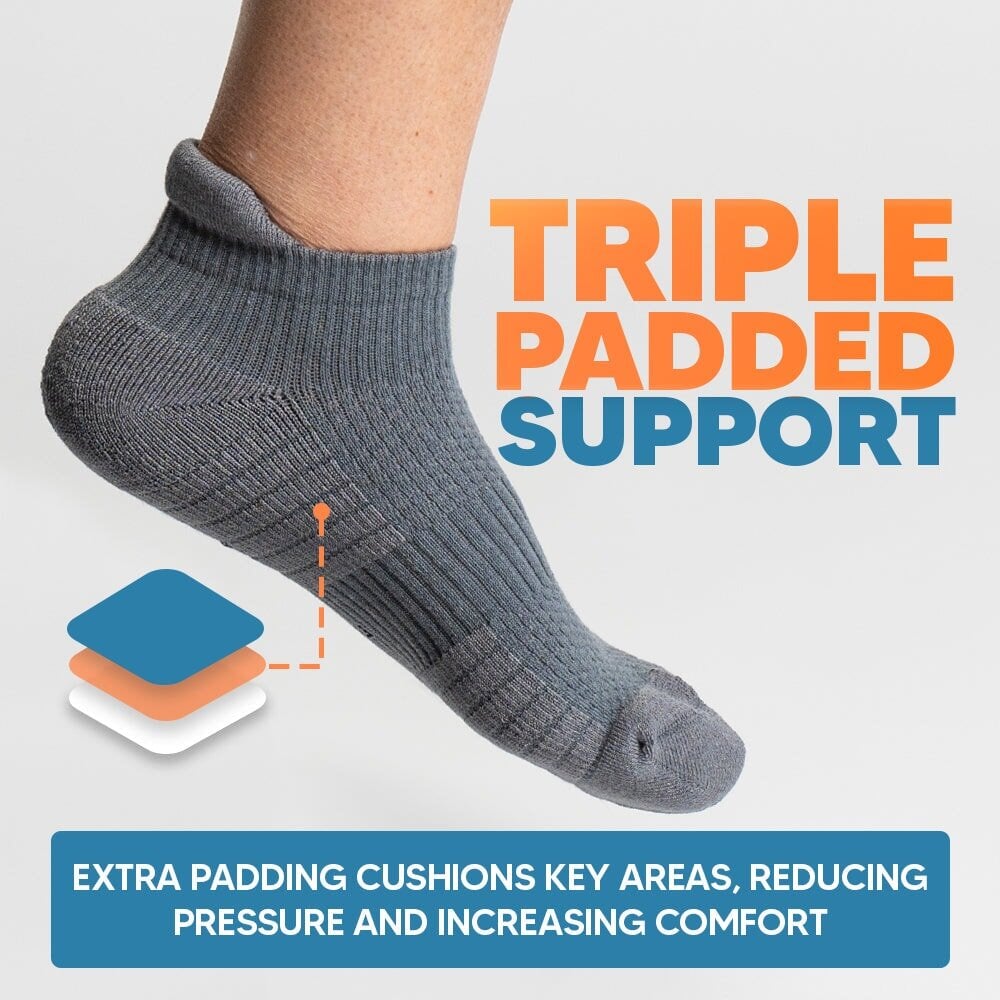Short Compression Socks In Navy Blue | Viasox Provides Comfort & Support