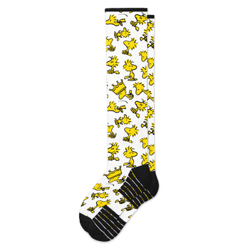 Snoopy Heart Socks With Mild Compression | Viasox